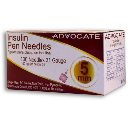 UPC 894046001745 - Advocate Pen Needle 31G 5mm 3/16" 100 count ...