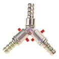 2 3/8" ID Hose Barb Y Shape for 3 way Union Intersection/Split Shut Off ...