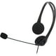 Compucessory, CCS15154, Lightweight Stereo Headphones with Mic, 1 ...