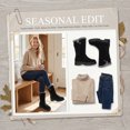 BLISSFUL STEP Women's Winter Warm Lightweight Shoes Snow Hiking ...