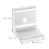 Masteelf FRCOLOR 25pcs Aluminum Extrusion Corner Bracket for Industrial ...
