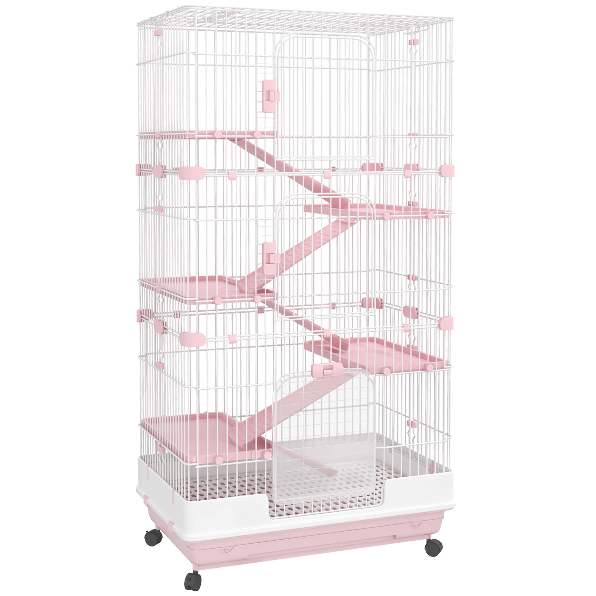 Click here for Pawhut 32L 6-Level Small Animal Cage With Universa... prices