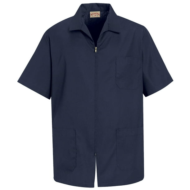 Red Kap® Men's Zip-Front Smock - Walmart.com