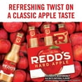 Redd's Hard Apple Beer, 12 Pack, 12 fl oz Glass Bottles, 5.0% ABV ...