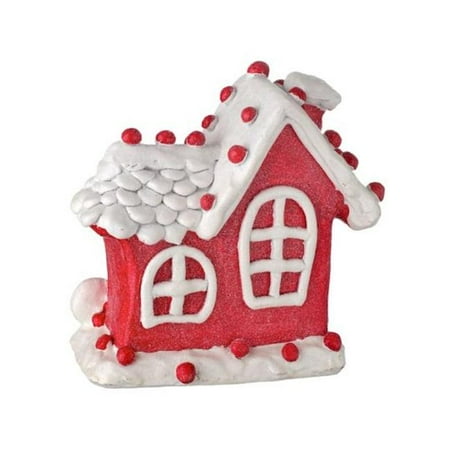 Red & White Peppermint Candy House Figurine - Walmart.ca