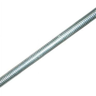 0.3125-18 in. x 2 ft. Zinc All Threaded Steel Rod - Walmart.com