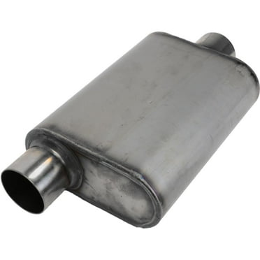 Pypes Performance Exhaust MVR200S M-80 Series Muffler; 2.5 in. Round ...