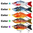 FREE FISHER 5 PCS Swimbaits for Freshwater and Saltwater, Lifelike ...