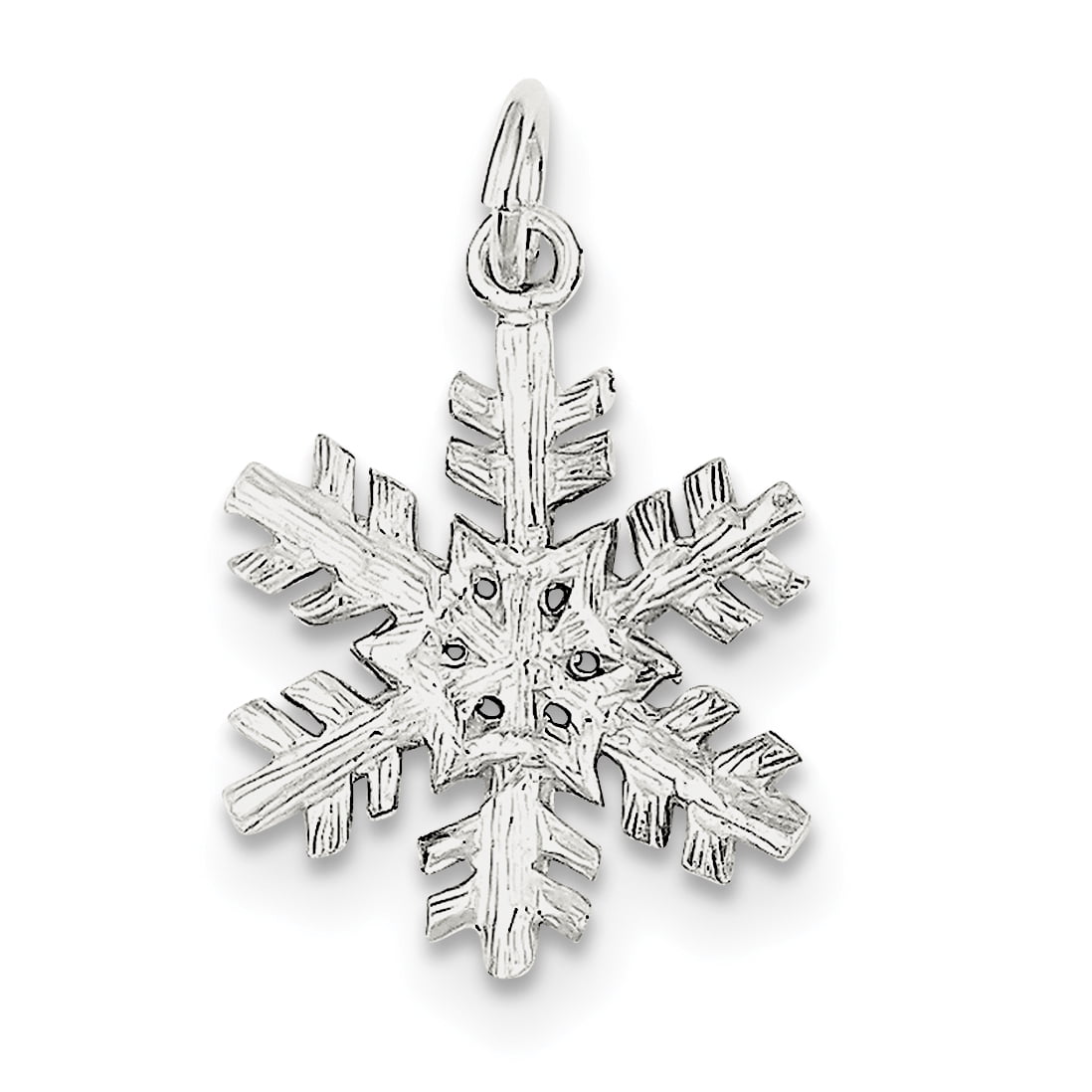 Sterling Silver Snowflake Pendant - Walmart.com