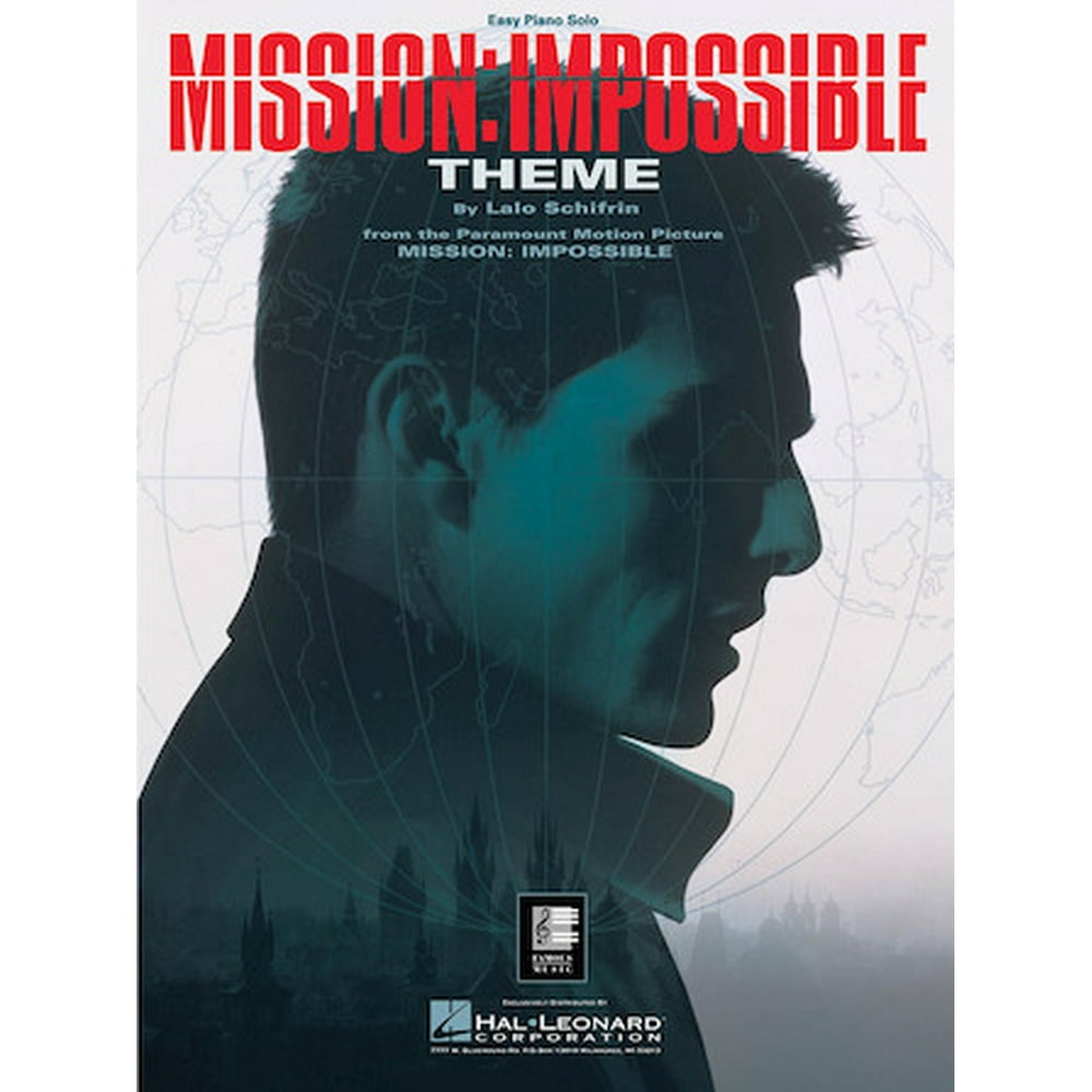 Mission: Impossible Theme Easy Piano Solo Sheet Music - Walmart.com ...