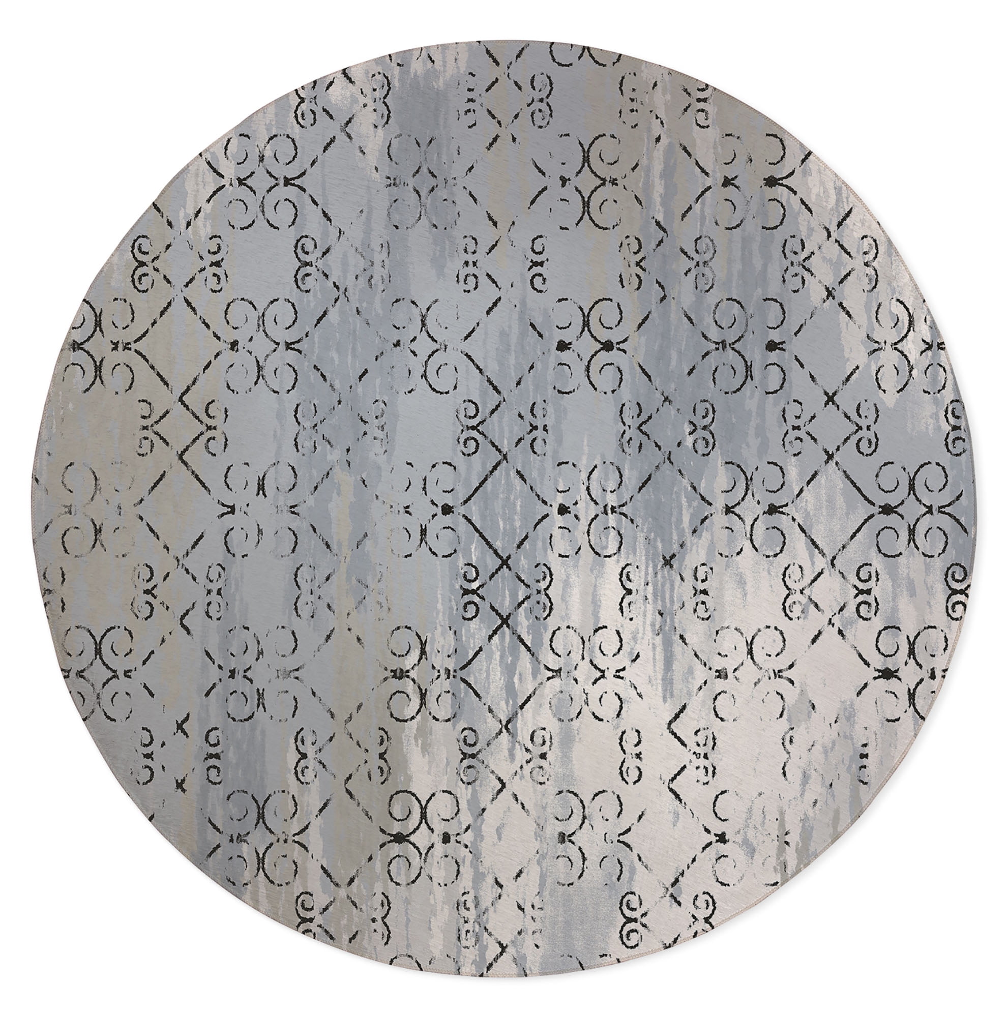 DISTRESSED WROUGHT IRON GLUE Outdoor Rug By Kavka Designs - Walmart.com