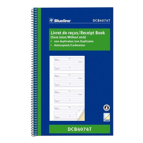 Receipt book - Walmart.ca