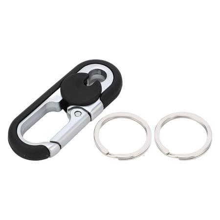 Double Ring Keychain Heavy Duty Spring Snap Men Car Keychain for Socket ...