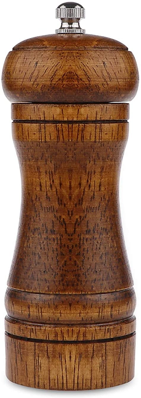 Spice Mill Pepper Grinder Vintage Primitive Wooden Nutmeg Grinder ...