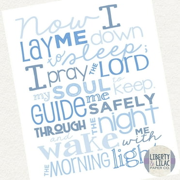 Baby Boy Nursery Art Jesus Loves Me Christian Art Bible Verse Blue and ...