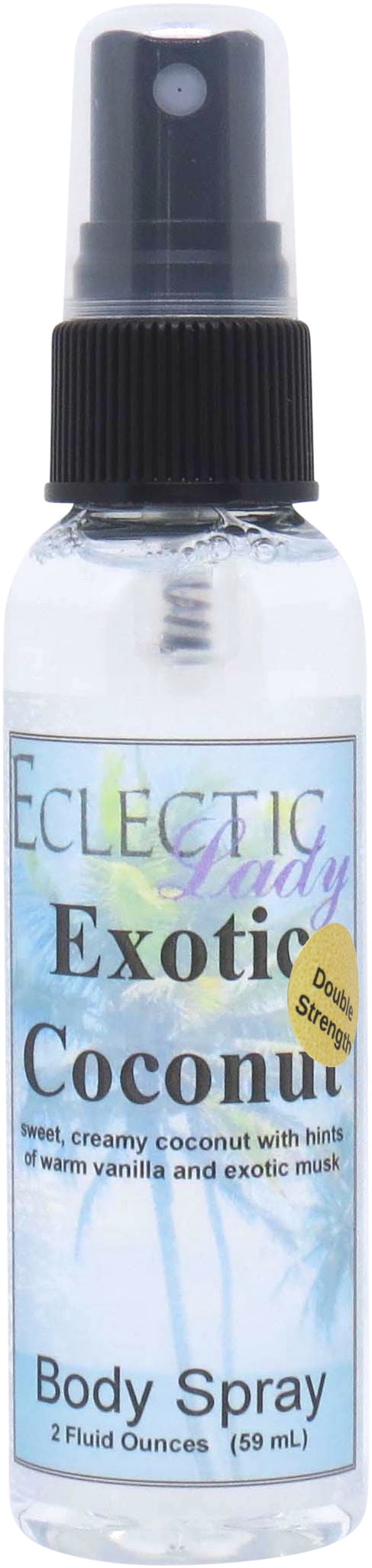 Exotic Coconut Body Spray, Eclectic Lady, Hydrating Mist, Unisex ...