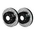 Wilwood Rotor Kit Front/Rear-Drilled 65-82 Corvette C2/C3 (1Pc Rotors ...