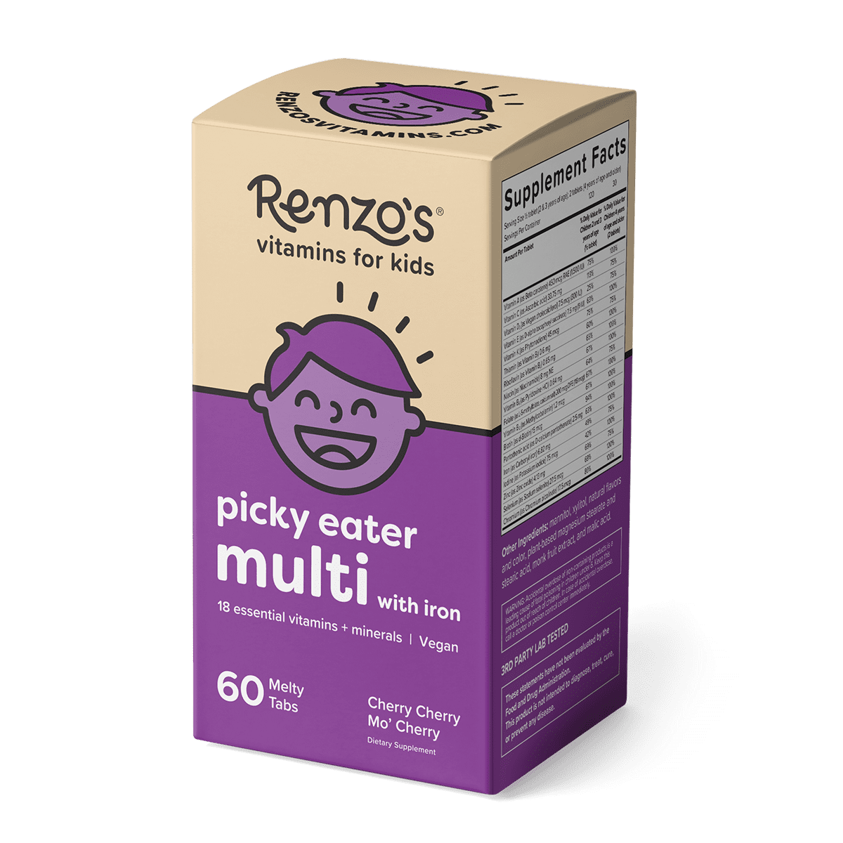 Renzo S Picky Eater Multi With Iron
