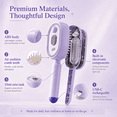 Electric Spray Air Cushion Massage Comb, Nano Mist Anti-Frizz ...