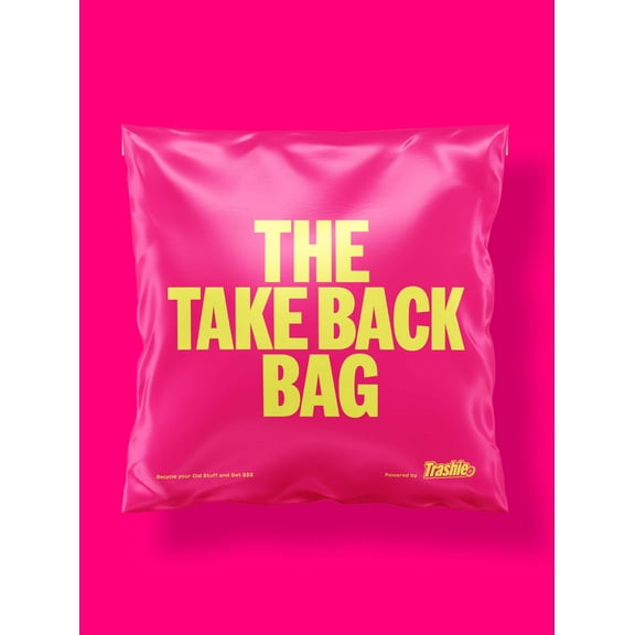 Trashie Take Back Bag for Clothing Recycling Eco Suitable for Reuse and ...