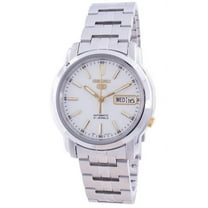 Seiko 5 Automatic White Dial Men's Watch SNKA01 - Walmart.com