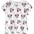 Disney Princess Girls T-Shirt - 4 Pack Soft Minnie Mouse, Princess ...