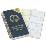 Rediform Wirebound Message Book, 5 x 2 3/4, Two-Part Carbonless, 600 ...