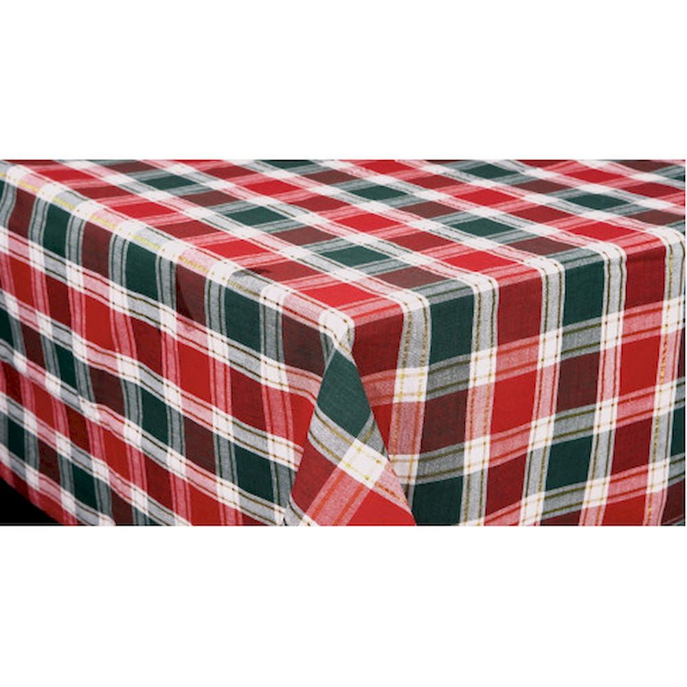 52 "x 72" Santa Clara Check Pattern Table Cloth - Walmart.com