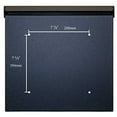 Allux 400 Top Loading Wall Mount Locking Mailbox In Black - Walmart.com