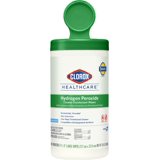 Clorox Hydrogen Peroxide Disinfecting Wipes, Antiseptic Medical ...