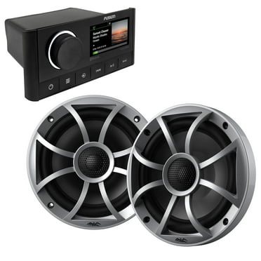 Fusion MS-RA670 Marine Receiver with 1 Pair Wet Sounds RECON6-XWW 6.5 ...