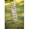 Triumph Big Roller Six Large Wooden Lawn Dice Set for Outdoor Use with ...