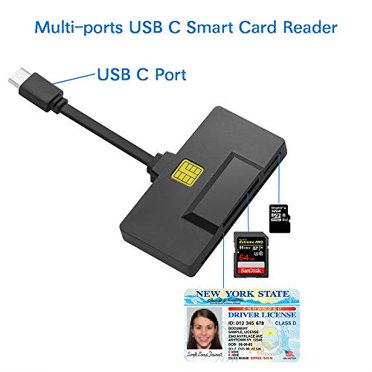 Iogear USB-C CAC Reader (TAA compliant) - Walmart.com