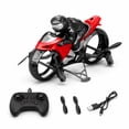 Remote Control Motorcycle Toys Drifts 360°Flip Easy to Fly High Speed ...