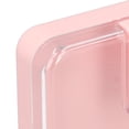 Portable Pink Clear Plastic Storage Box 5 Pieces Set Small Container ...