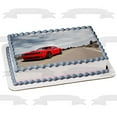 Dodge Challenger Muscle Car Open Road Edible Cake Topper Image ...