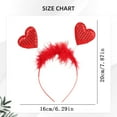Valentines Day Headband Valentine's Day Love Hair Hoop, Valentines Day ...