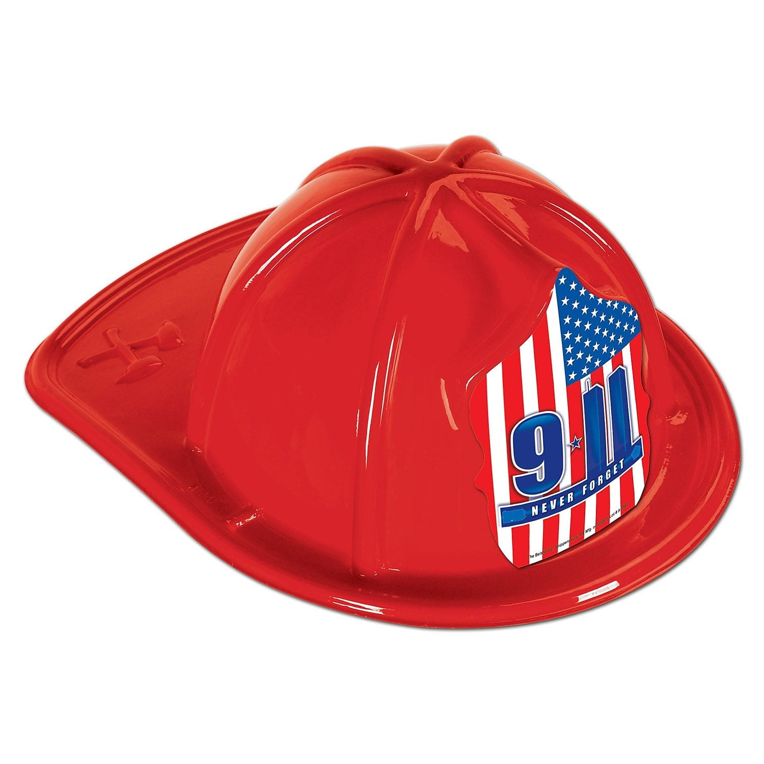 66784-NF Red Plastic Fire Chief Hat, Pack Of 48 - Walmart.com