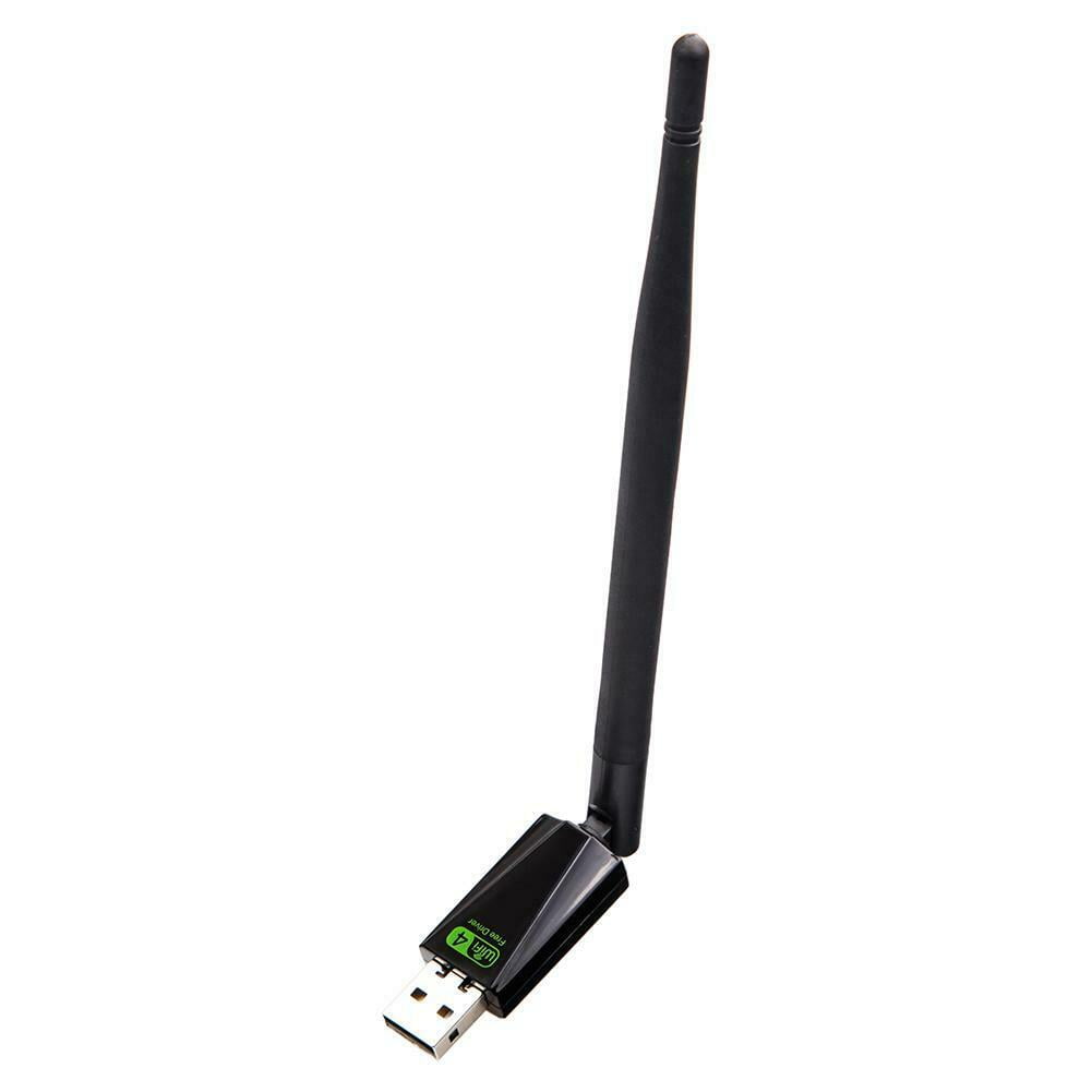 Wireless WiFi Adapter Dongle 150Mbps Lan Network Card Receiver ...