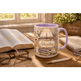 Bible Study Mug 2D Printed 3D Effect Personalized Faith Mug for ...
