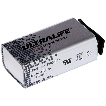 Ultralife U9VL-J-10CP 9V Lithium Battery Contractor Pack - Walmart.com