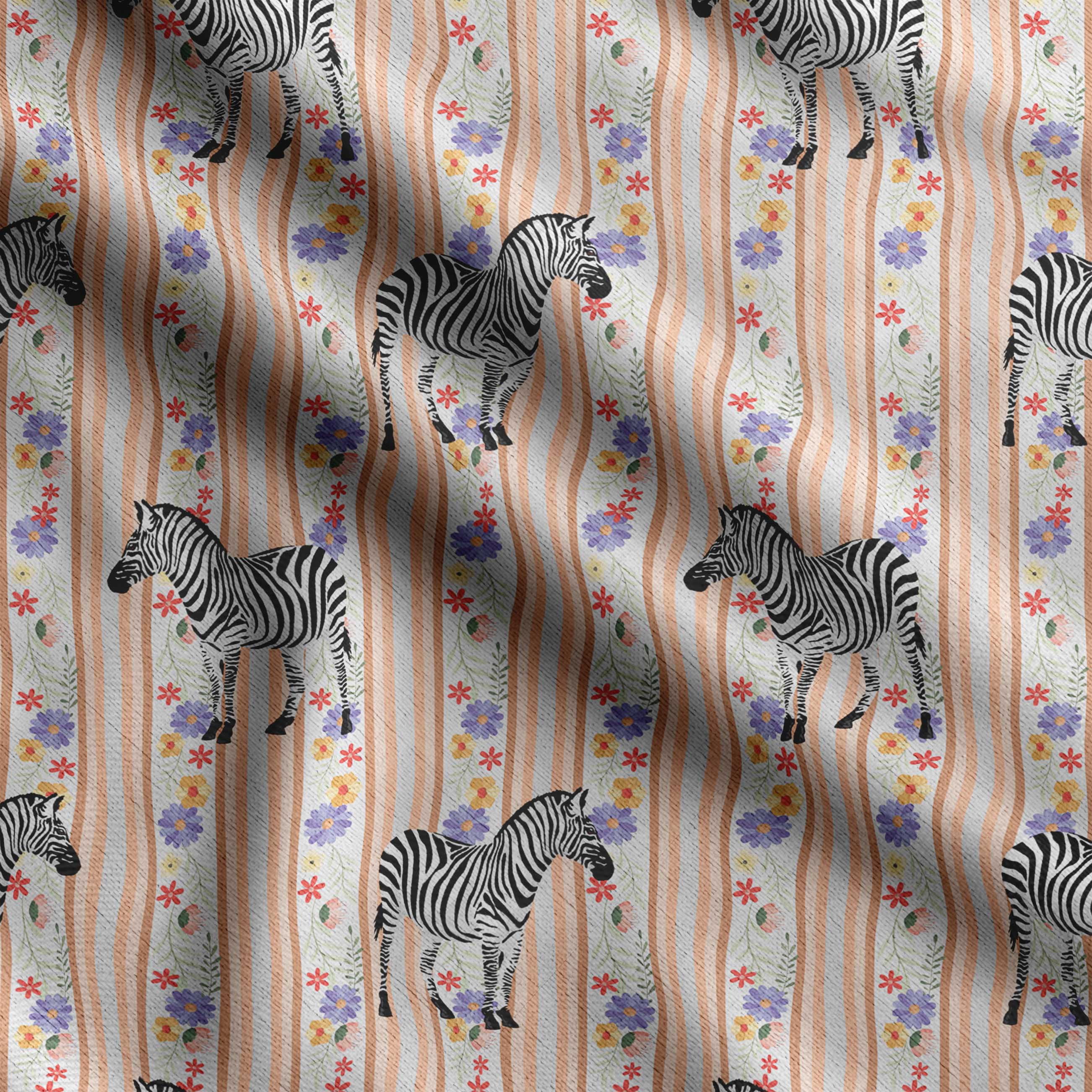 Soimoi Animals Print,Cotton Poplin, Sewing Fabric Sold by The Yard 42 ...