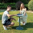 ACDANC Bird Bath for Outside,Polyresin Pedestal Bird Baths for Outdoor ...