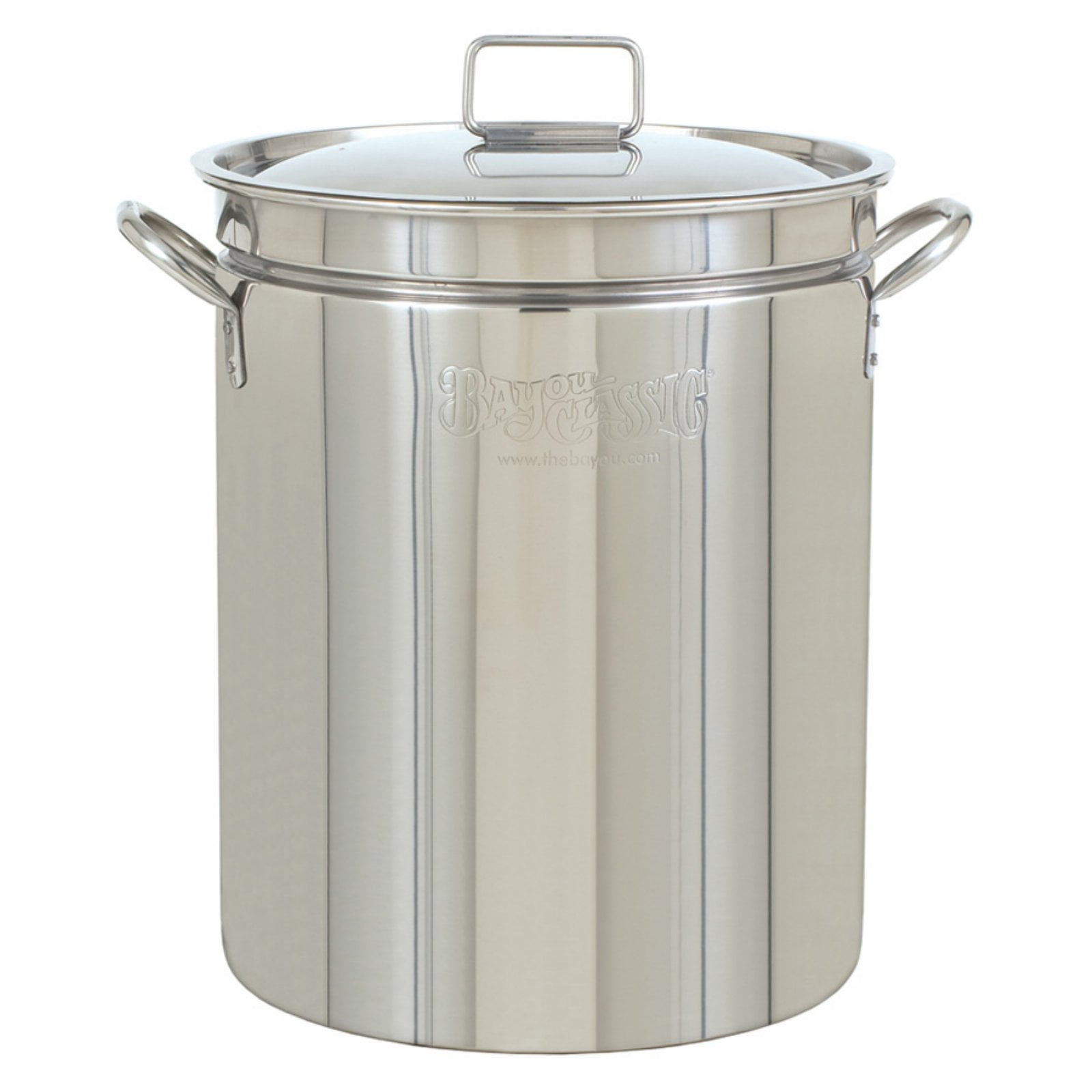 Bayou Classic Stainless Steel Stockpot with Lid - Walmart.com