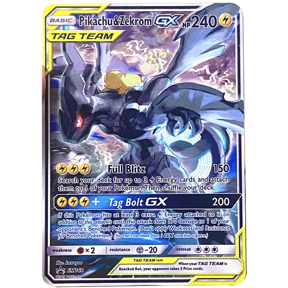 Cartas de Pokemon 10000 WANGXIAOYU Arceus Pikachu Charizard Vmax Gx ...