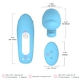 2 In 1 Hands Free Silicone Pleasure Clitorial Stimulation Toys Clitoris