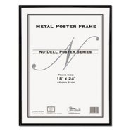 DAX Metro Series Poster Frame, Plastic, 18 x 24, Black/Silver - Walmart.com