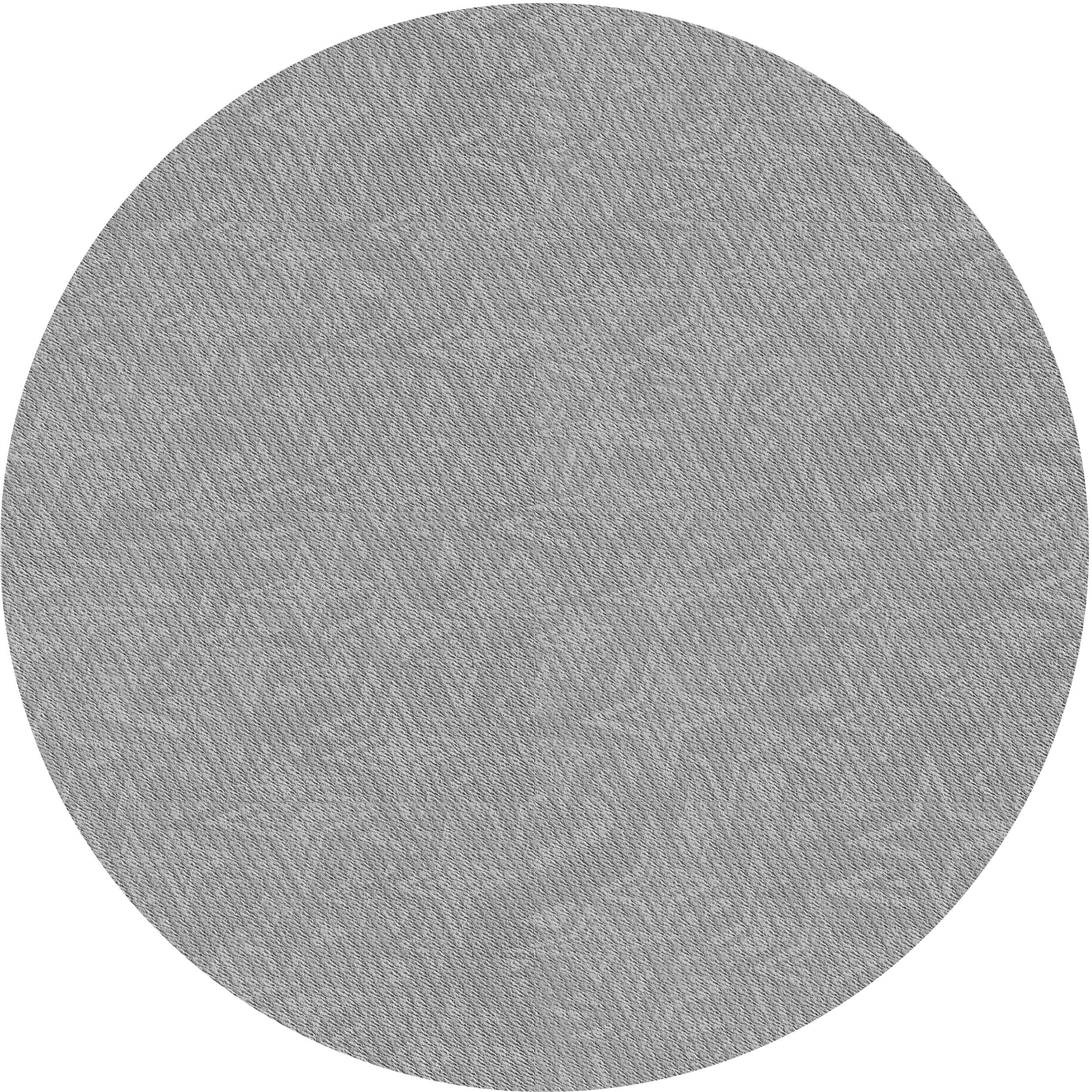 Ahgly Company Indoor Round Patterned Gray Cloud Gray Area Rugs, 8 ...