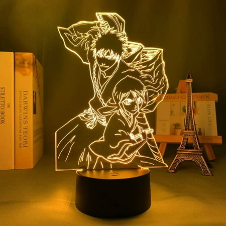 FYBTO Large Size FYBTO Anime Bleach for Home Decoration Nightlight Cool ...