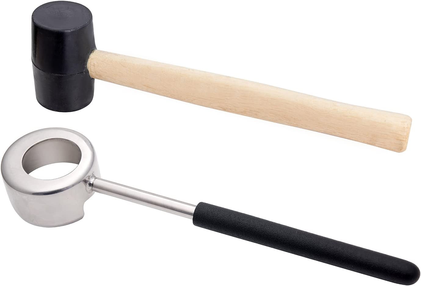 Juego de 2 piezas de herramientas para abrir cocos para cocos jóvenes ...